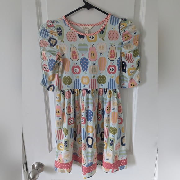Matilda Jane | Dresses | Matilda Jane Dress Pear Pattern Size 8 | Poshmark